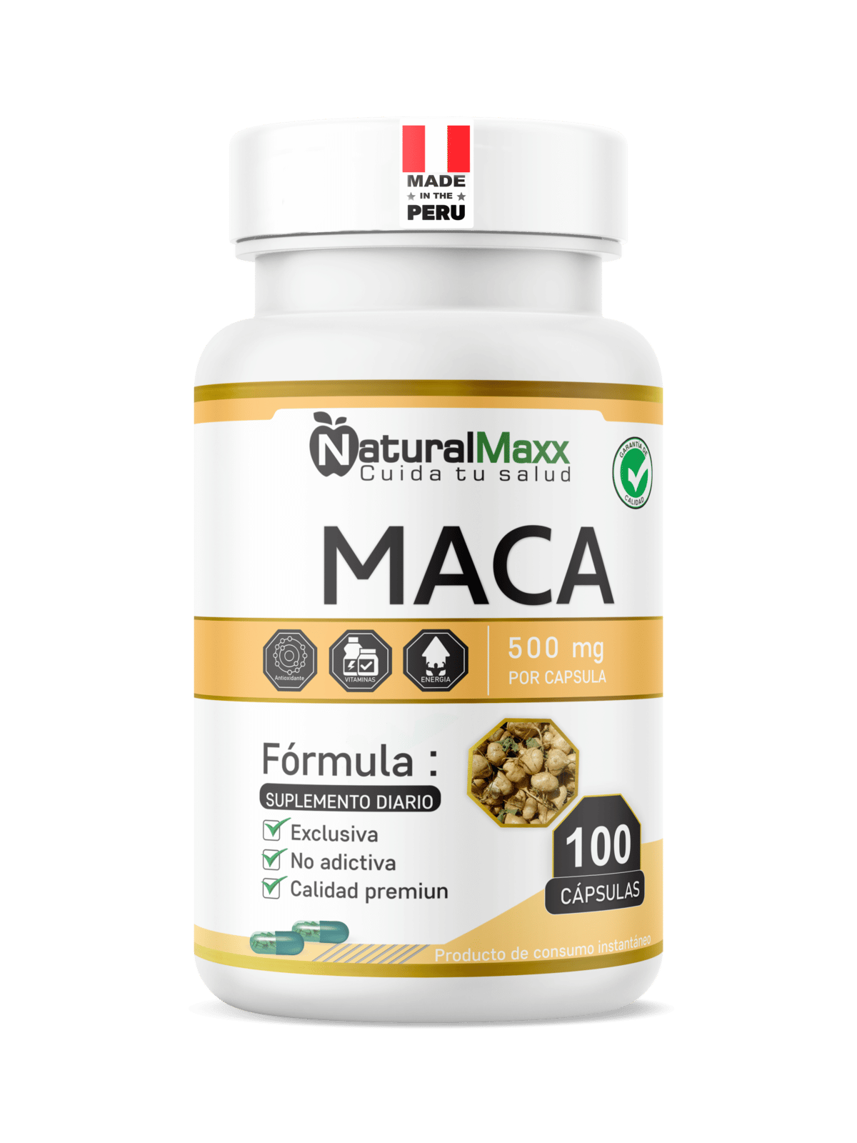 Naturalmaxx® Maca capsulas - Naturalmaxx